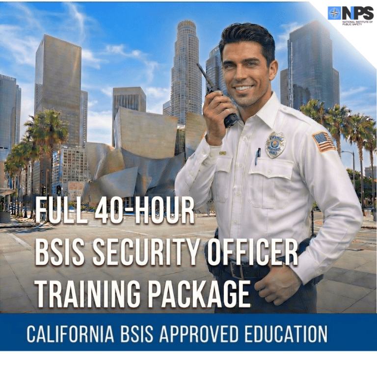 Updated 2026 California Guard Card Training Requirements
